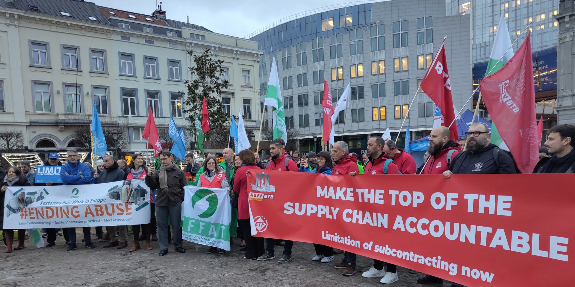 MEPs: Stop criminals exploiting ‘shadowy’ subcontracting chains | ETUC